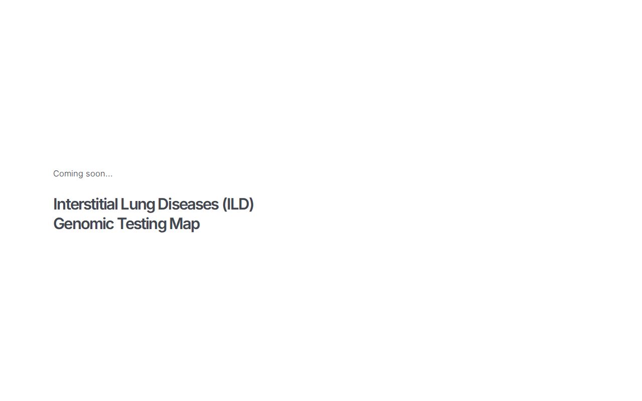 ILD Genomics Map
